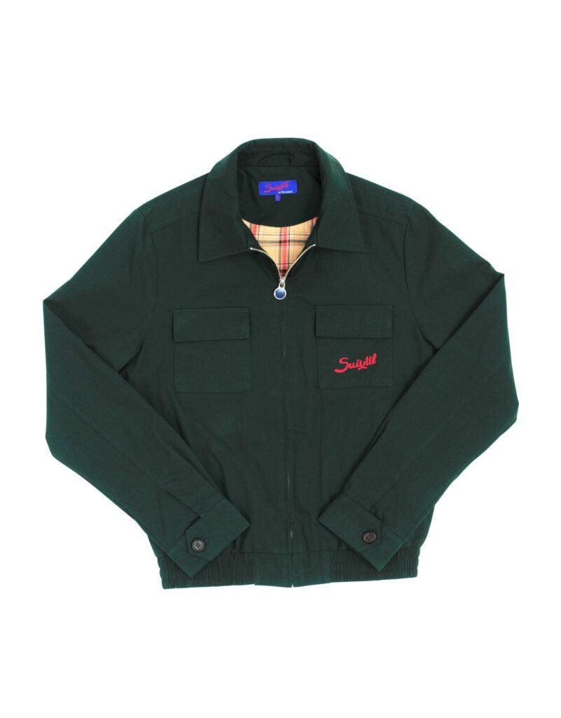 Suixtil Men’s Monaco Bomber Jacket, British Racing Green - Tazio Magazine
